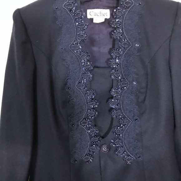 Dresses | Cachet Long Evening Dress | Poshmark